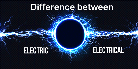 تفاوت electric و electrical - سالاد زبان